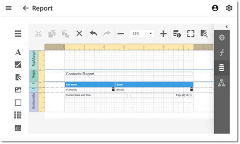 create and view reports in an asp core blazor application xaf