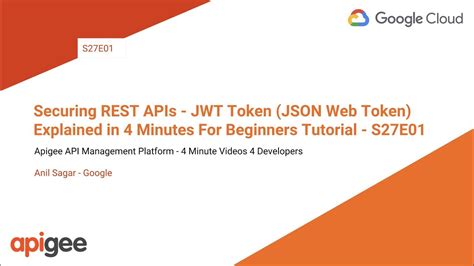 Securing REST APIs JWT Token Explained In 4 Minutes For Beginners