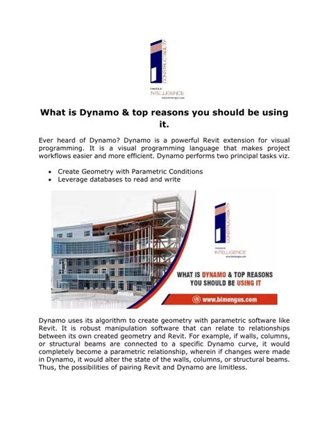 Ppt What Is Dynamo And Top Reasons You Should Be Using It Powerpoint Presentation Id 10032209