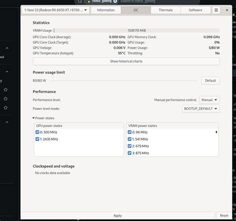 Lact Amd Gpu Settings Gui R Linux Gaming