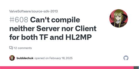 Cant Compile Neither Server Nor Client For Both Tf And Hl2mp · Issue 608 · Valvesoftware