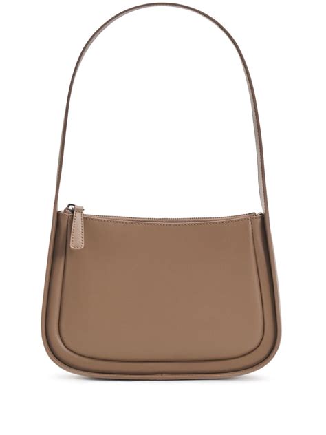 12 Storeez Mini Leather Shoulder Bag Brown Farfetch Ao