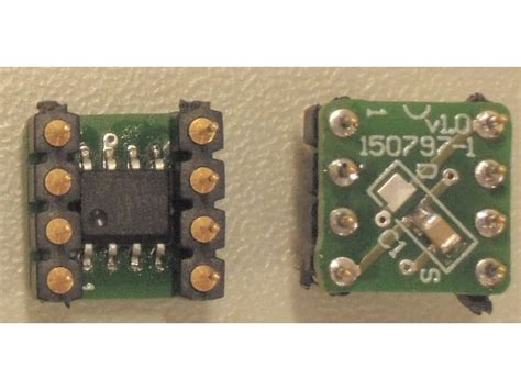 SO8 to DIP8 adapter - for OPAMPS and more [150797] - Elektor LABS ...