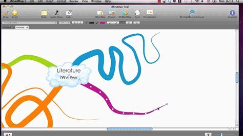 How To Mind Map For Your Literature Review Imindmap Drawing Branches Freehand YouTube