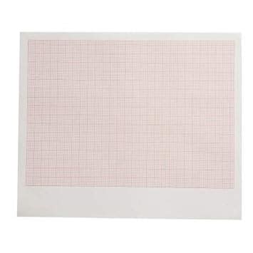 Tmt A4 Non Glossy Printable Ecg Graph Paper Pack Of 200 Sheets