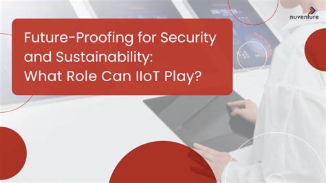 Future Proofing For Security And Sustainability What Role Can Iiot Play Nuventure Blog