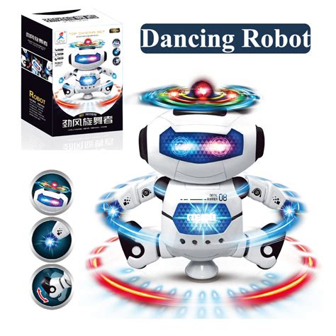 Robot Toy Intelligent Walking Music Light Dancing Robot Eilik Toys For
