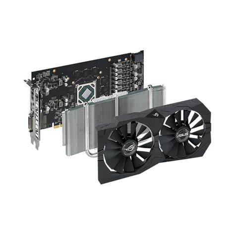 ASUS ROG Strix Radeon RX 560 V2 4GB GDDR5 | PcComponentes.com