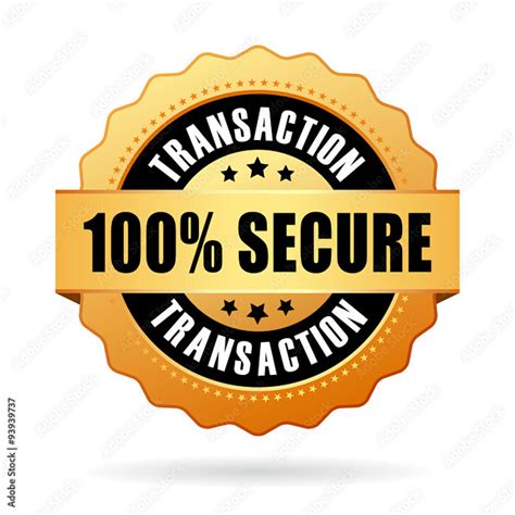 100 Secure Transaction Icon