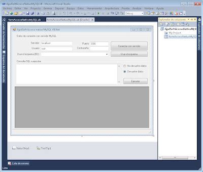 Proyecto AjpdSoft Software Libre y Artículos sobre Nuevas Tecnologías Acceso nativo a MySQL