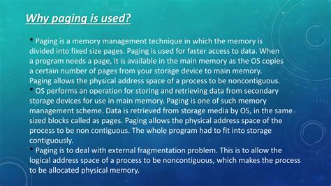 Memory Management Ppt Pptx