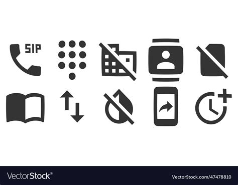 Set Of Icons Text Editor Modern Thin Line Vector Image