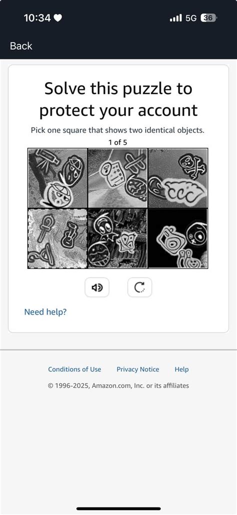 Question Pick One Square That Shows Two Identical Objects The Image Sh