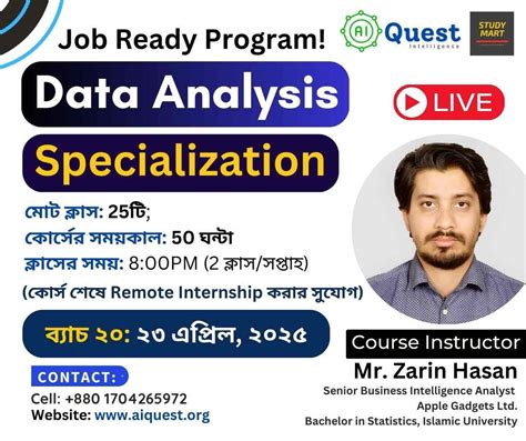 Data Analysis Specialization Aiquest Intelligence