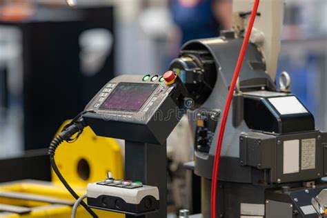 Robot Welding System Stock Image Image Of Future Auto 257225611