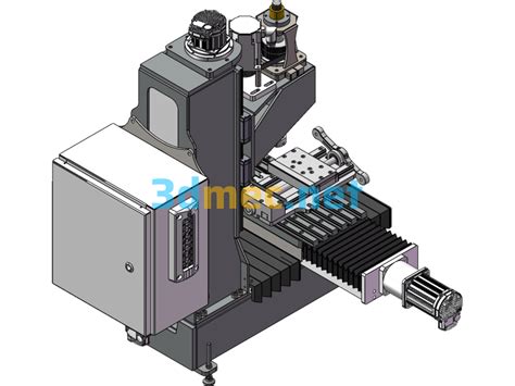 Cnc Milling Machine 3d Model Solidworks