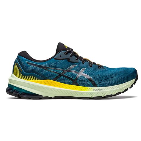 Asics Mens Gt 1000 11 Tr Nature Bathing Blueyellow Lauries Shoes