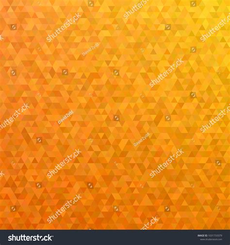 Orange Mosaic Triangle Tile Pattern Background Stock Vector Royalty Free 1031733379 Shutterstock