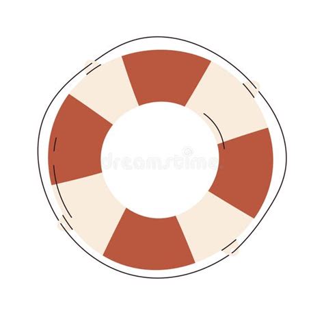 Safety Round Lifebuoy Stock Vector Illustration Of Lifebuoy 273073652