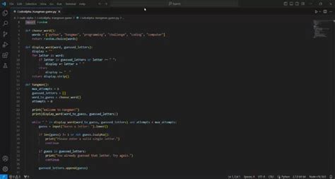 completed task 1 of codealpha project on hangman game lavanya bandari posted on the topic