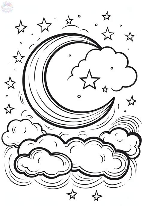 Desenhos De Meia Lua Para Colorir Desenhos De Damasco Para Colorir E