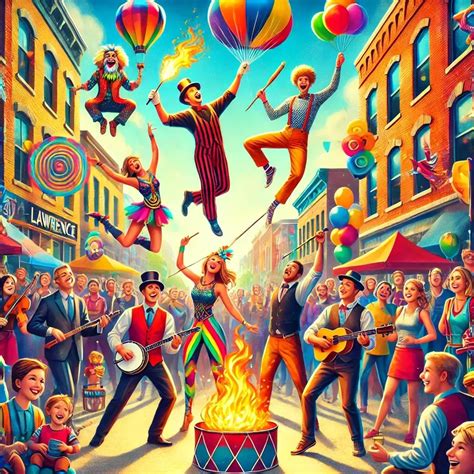 Step Right Up To The Lawrence Busker Festival