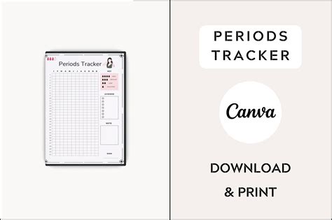 Menstruation Tracker Template Graphic By Realtor Templates Creative Fabrica