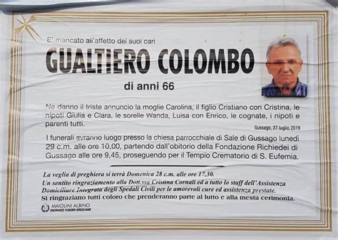 Gualtiero Colombo Gussago News