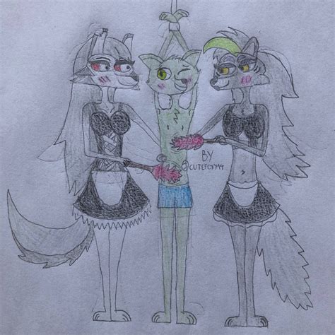 Tickled By Feather Dusters Rq By Cutefoxy14 On Deviantart