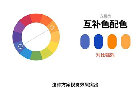 互补色配色