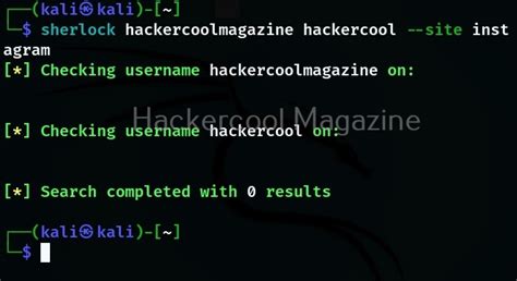Complete Guide To Sherlock Tool Hackercool Magazine