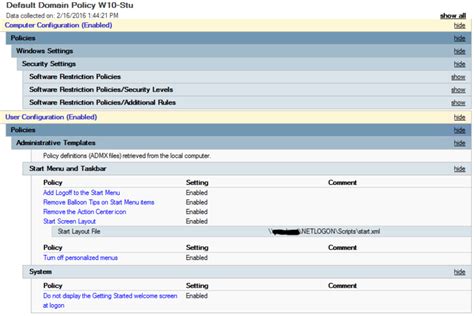 GPO Windows 10 Slow Boot Warning Windows Spiceworks Community