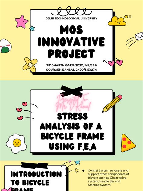 Stress Analysis Of Bicycle Frame Using Fea Download Free Pdf Secondary Sector Of The Economy