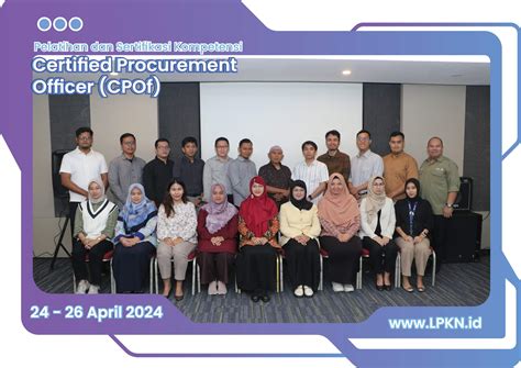 Certified Procurement Officer Cpof 24 26 April 2024 Lsp Pengadaan