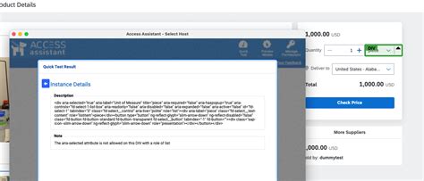 Fd Select With Role As List But With Aria Readonly And Aria Selected Is Not Allowed · Issue