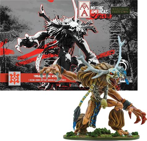 Amazon Wargames Delivered Warlord Games Mythic Americas ネイションズウェンディゴ。ウォーゲーム、dndミニチュア