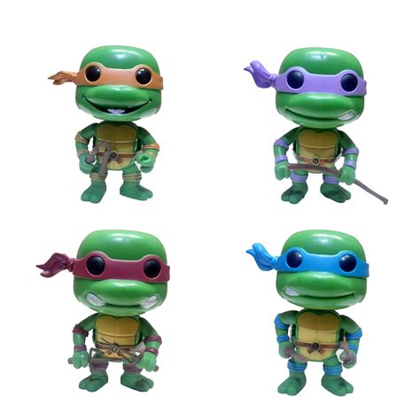 فیگور مدل فانکو لاک پشت های نینجا بسته 4 عددی برترکالا