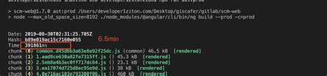 Angular 工程 ng build 构建提速 文章教程 文江博客
