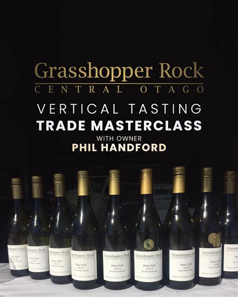 Grasshopper Rock Vertical Tastings Tour With Owner Phil Handford Auckland Dhall And Nash Fine