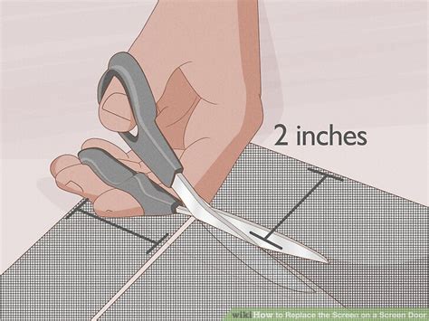 How To Replace The Screen On A Screen Door 11 Steps