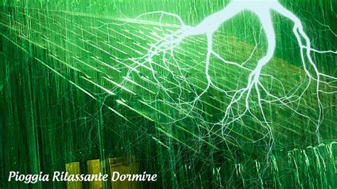 🔴 폭우와 밤의 지붕 위 폭풍으로 불면증을 이겨낼 최면 Asmr 사운드 Youtube