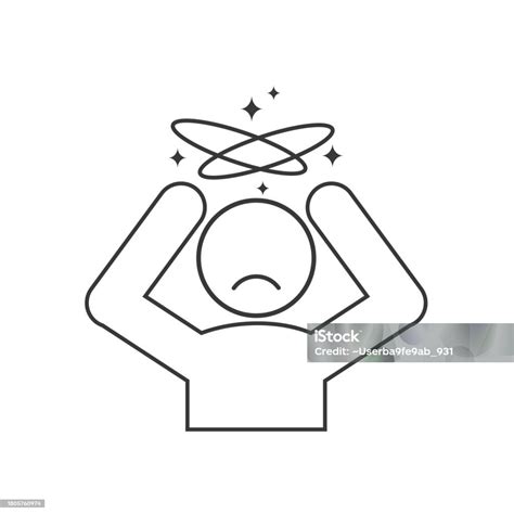 현기증 선 아이콘 두통 사람 현기증 현기증 불편 함 편집 가능한 뇌졸중 벡터 일러스트 레이 션 0명에 대한 스톡 벡터 아트 및 기타 이미지 Istock