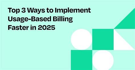 Quick Ways To Implement Usage Based Billing