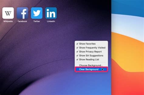 How To Change Safari Background Image In MacOS