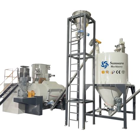 Pvc Dosing Feeding Mixing System Automatic Spc Dosing Mixing System