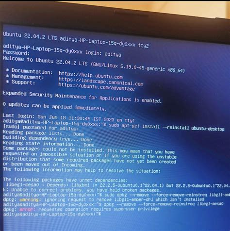 Drivers Ubuntu Boot Stuck On Tty1 Screen Ask Ubuntu