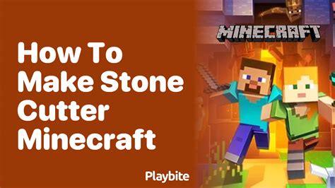 How To Make A Stone Cutter In Minecraft Playbite