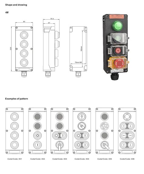 Red Explosion Proof Emergency Stop Yxfb China Factory Supplier