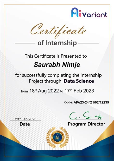 Saurabh Nimje On Linkedin 6 Months Of Internship Experience As A Data