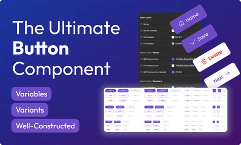 The Ultimate Button Component Figma